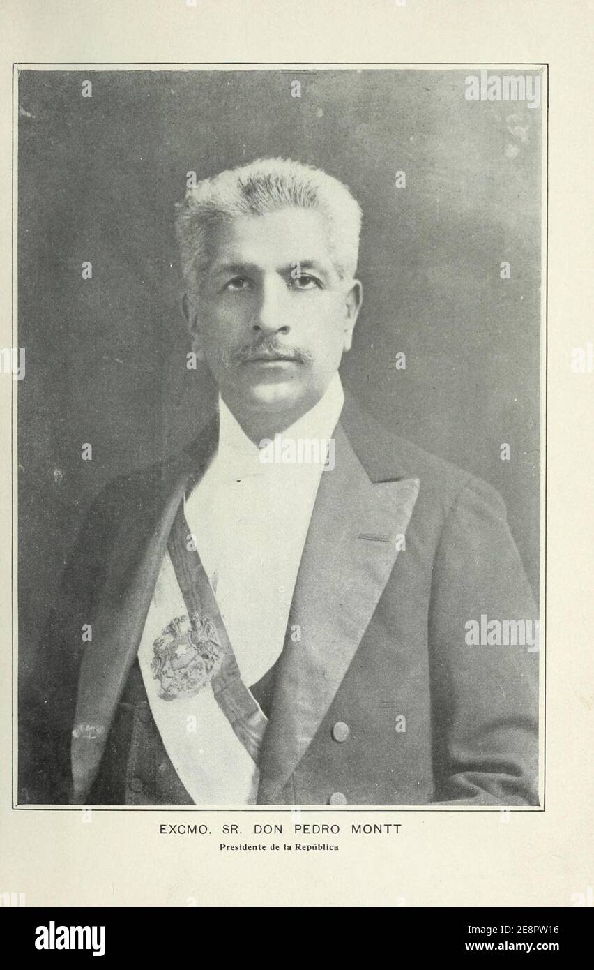 Excmo. Presidente Pedro Montt Stock Photo - Alamy
