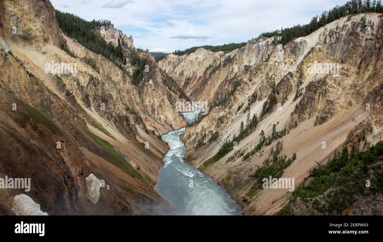 Yellowstone National Park Landscape Stock Photo - Alamy