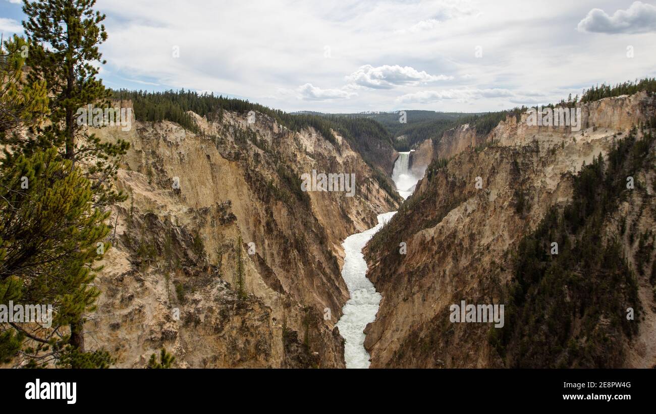 Yellowstone National Park Landscape Stock Photo - Alamy