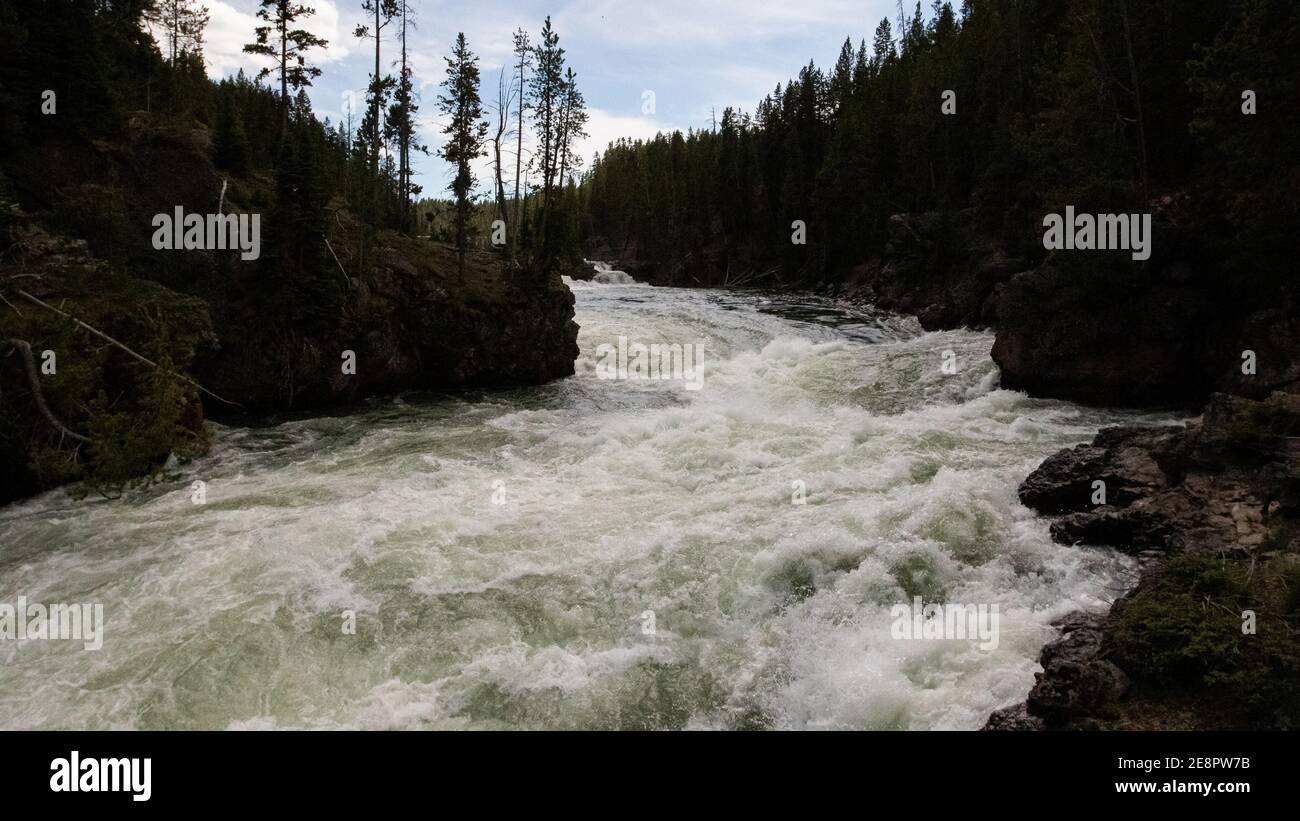 Yellowstone National Park Landscape Stock Photo - Alamy
