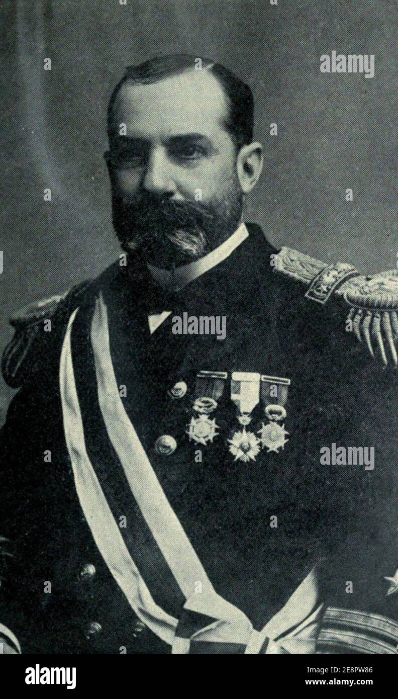 Jorge Montt - banda presidencial Stock Photo - Alamy