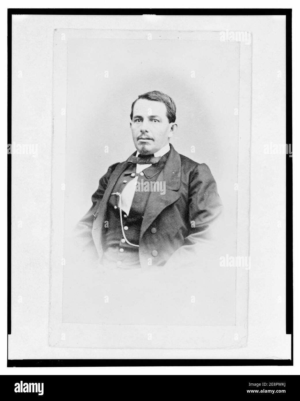 Miguel Negrete, half-length portrait, facing front Stock Photo - Alamy