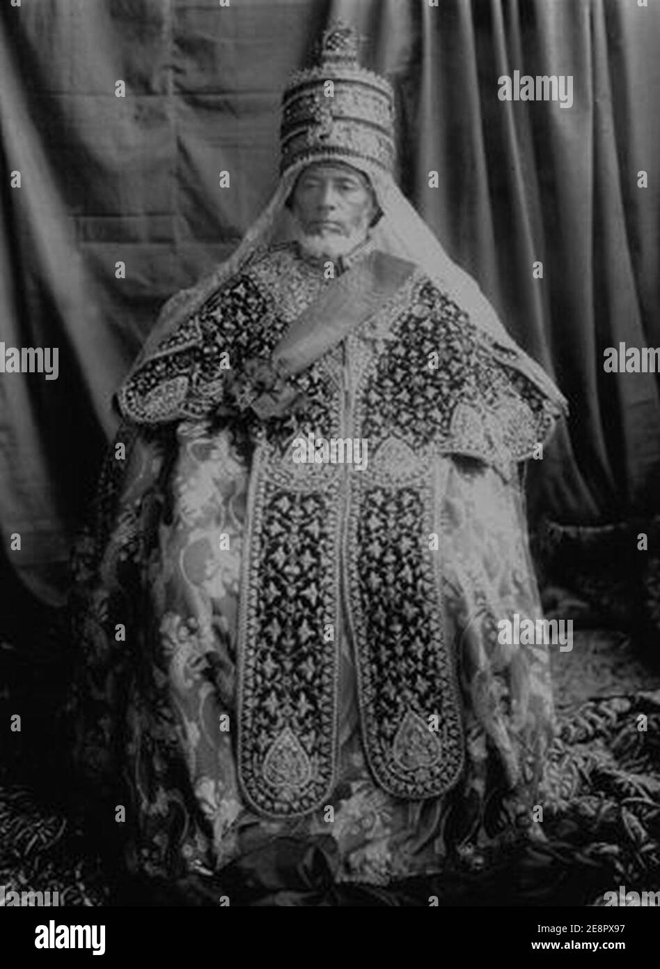 Mikael Ali (Mohamed Ali). King of Wollo Stock Photo - Alamy