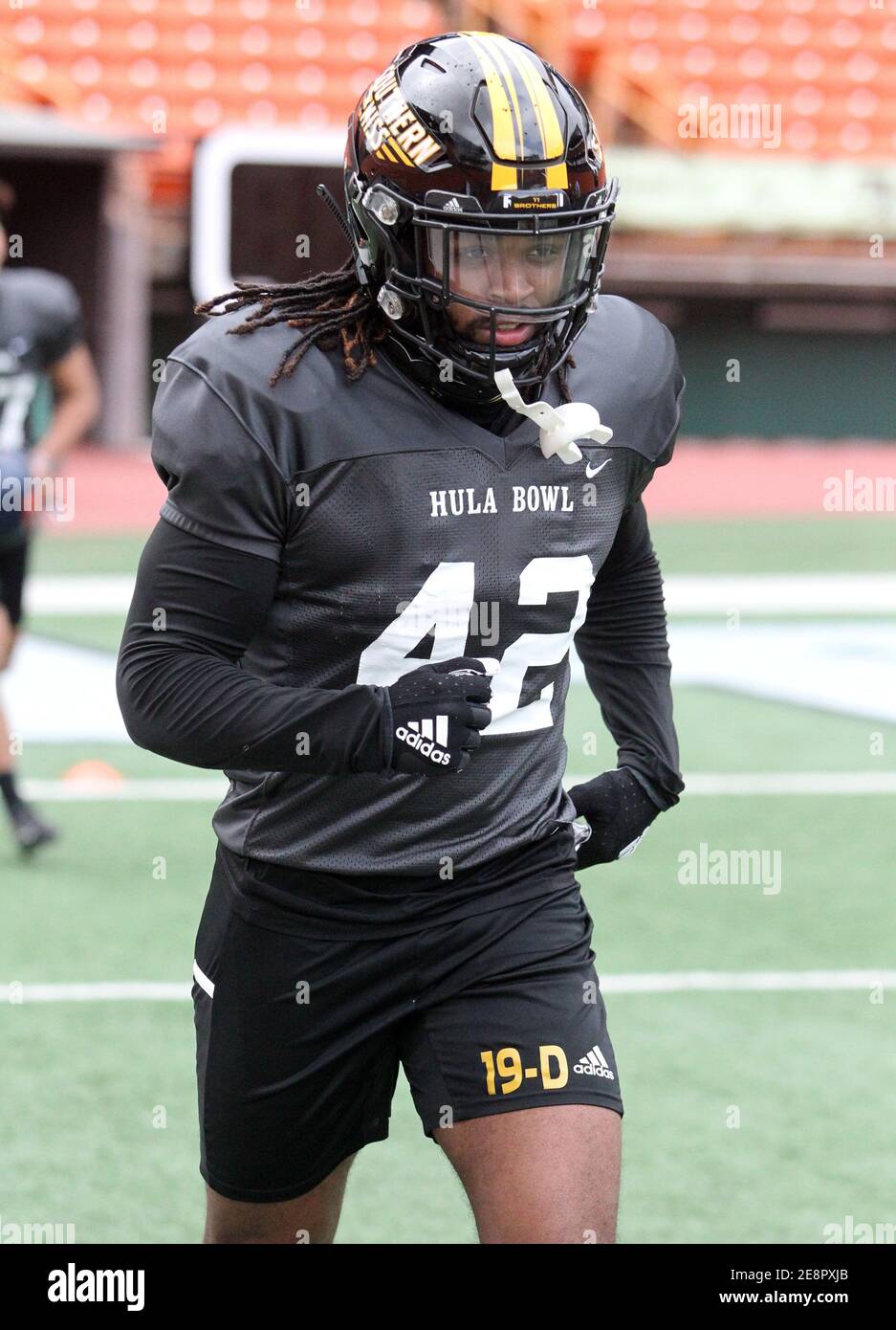 January 28, 2021 - Southern Miss Golden Eagles defensive back Ky'el ...