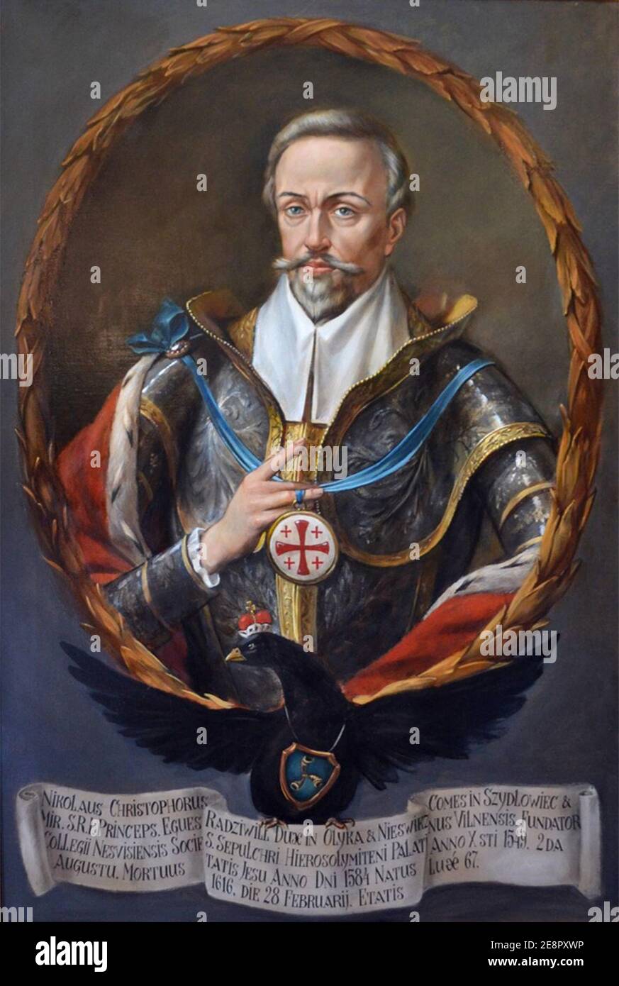 Mikałaj Radzivił Sirotka. Мікалай Радзівіл Сіротка (XIX) (2 Stock Photo ...