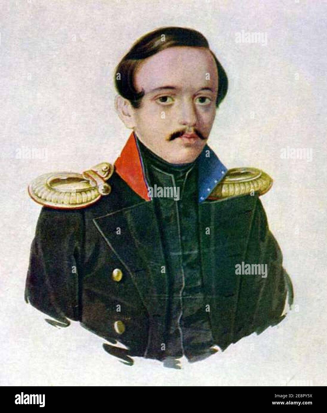 Mikhail Lermontov, 1839 Stock Photo - Alamy