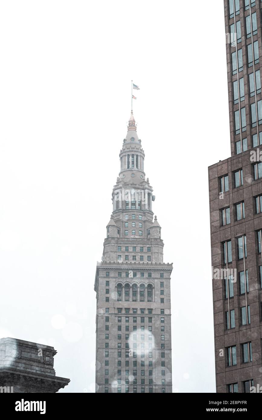 Terminal Tower in Cleveland Ohio Stock Photo - Alamy