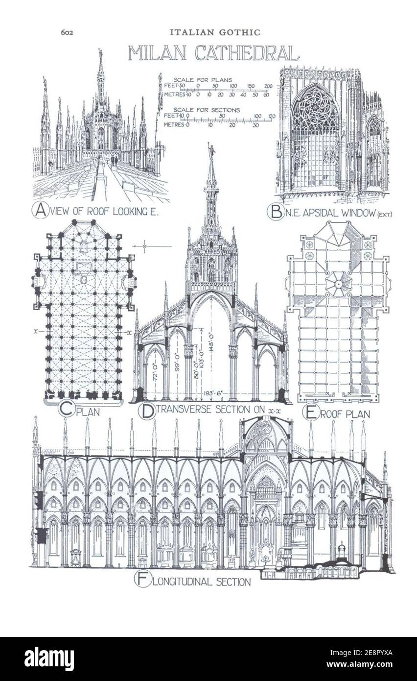 Milan Cathedral IG 602 Stock Photo - Alamy