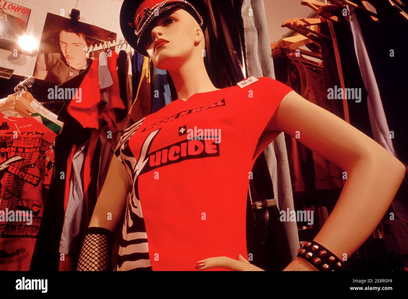 Store for punk ,80s ,vintage, retro clothes in Bricklane in East London ...