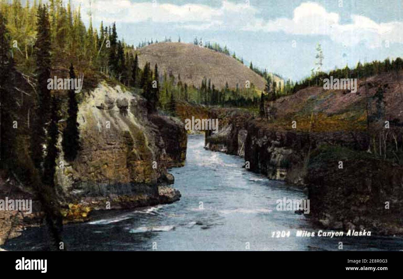 Miles canyon on the yukon river hi-res stock photography and images - Alamy