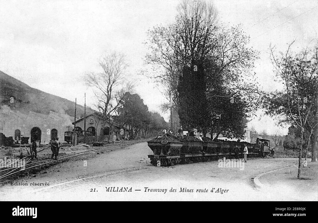 Miliana Mine Tramway 02 Stock Photo - Alamy