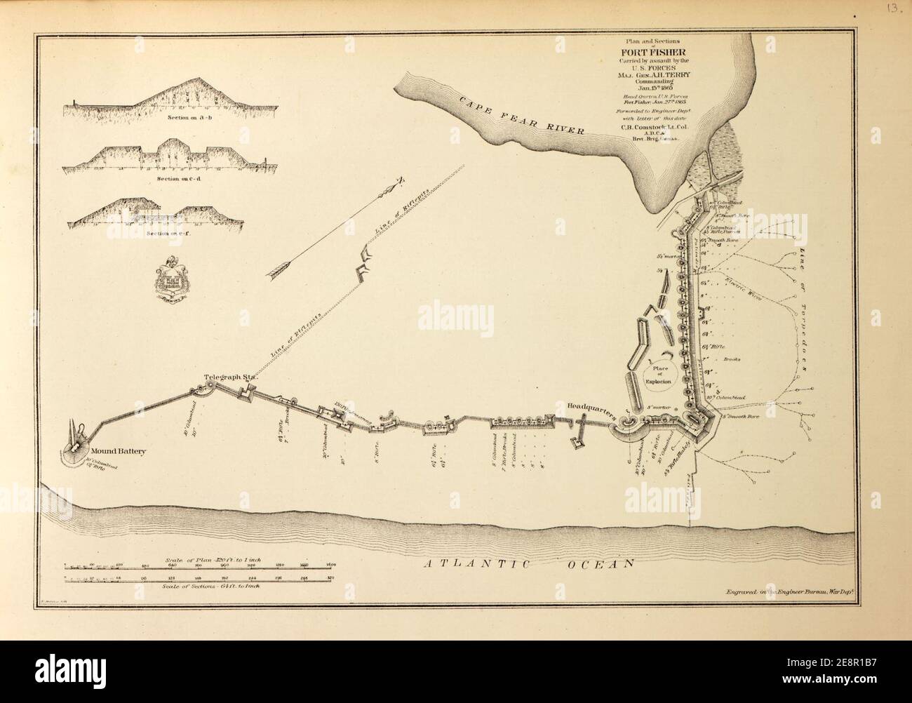 Military maps of the United States Stock Photo - Alamy