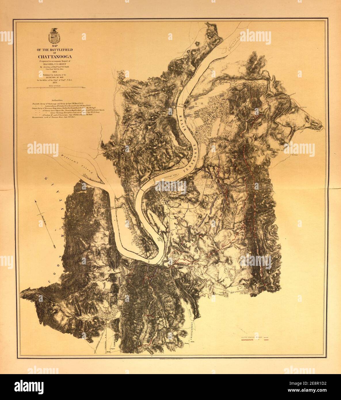 Military maps of the United States Stock Photo - Alamy