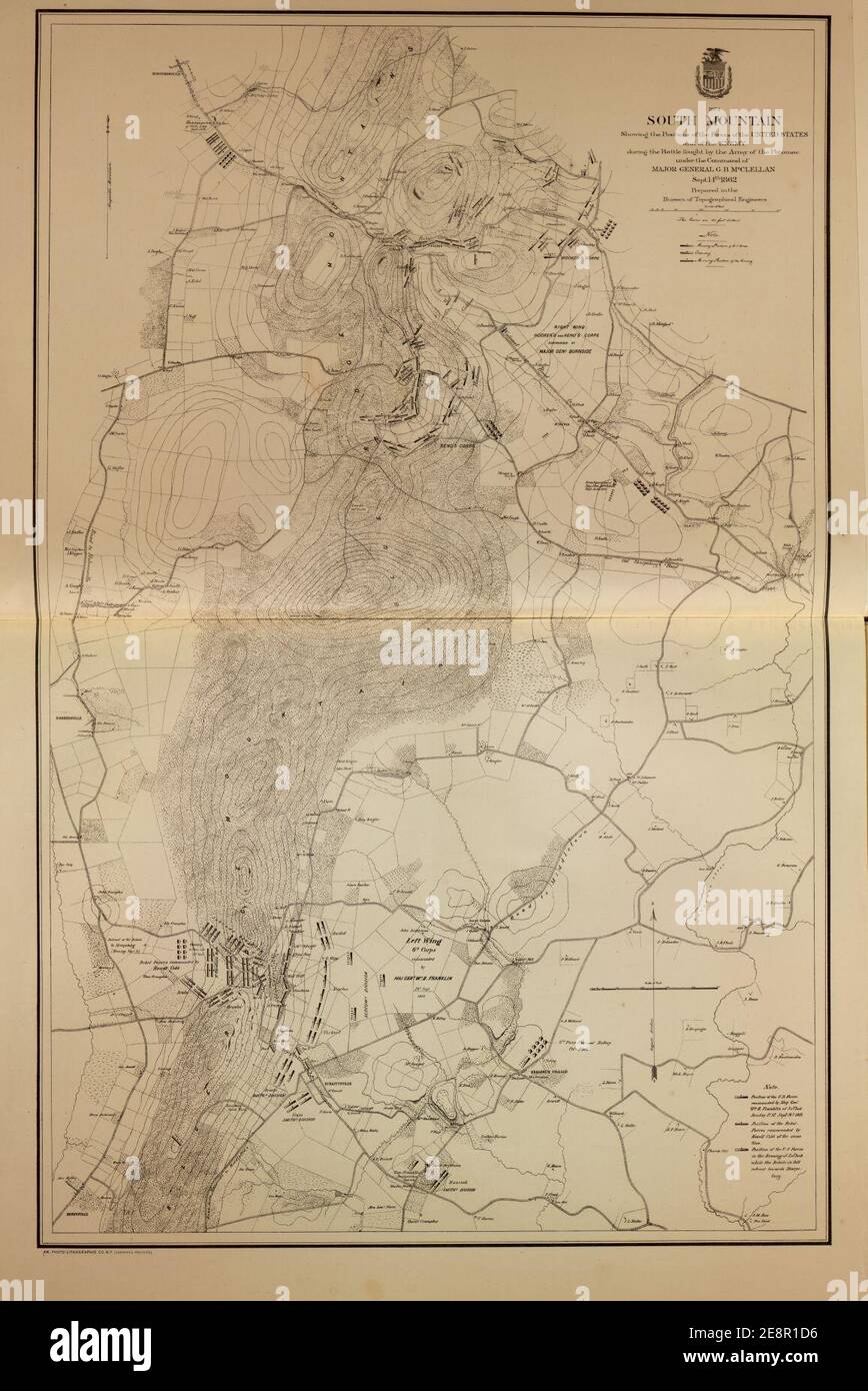 Military maps of the United States Stock Photo - Alamy