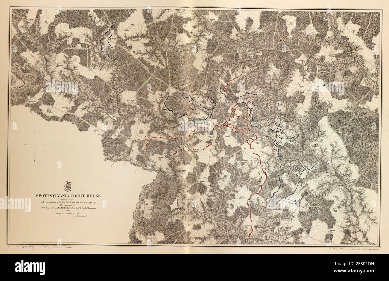 Military maps of the United States Stock Photo - Alamy