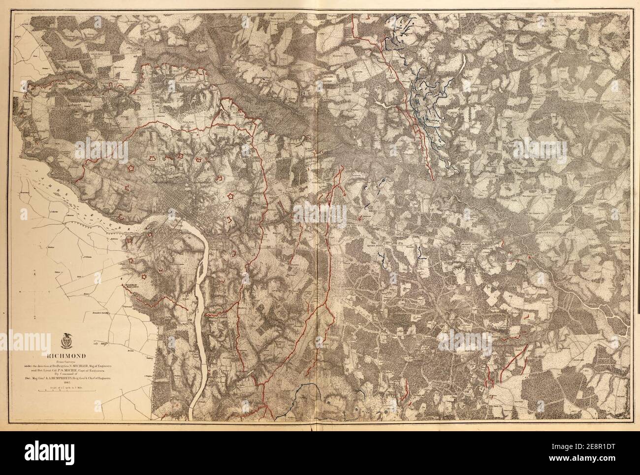 Military maps of the United States Stock Photo - Alamy