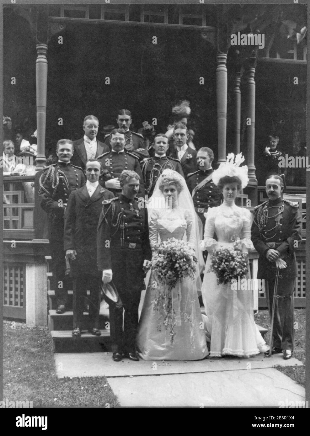 Military wedding of Marion Perry Maus and Mattie Lindsay Poor ...