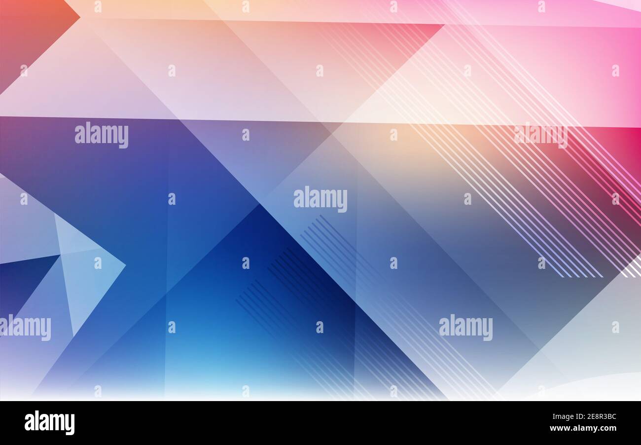 Abstract wide technology background with hexagons and gear wheels. Hi ...