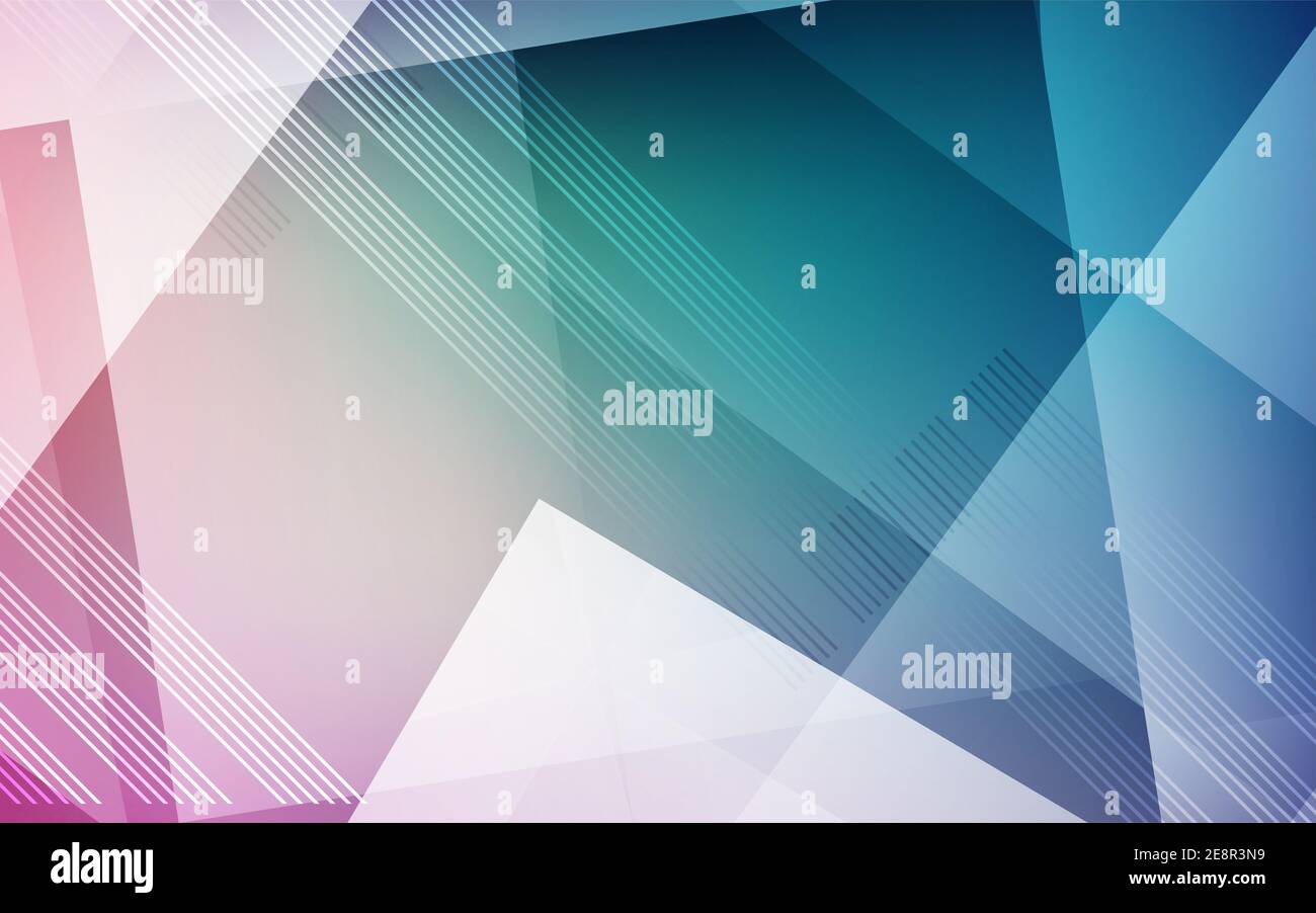 Abstract wide technology background with hexagons and gear wheels. Hi ...