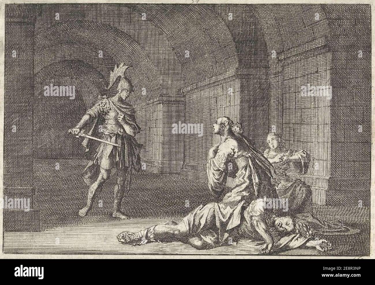 Milonia with Caligula Stock Photo - Alamy