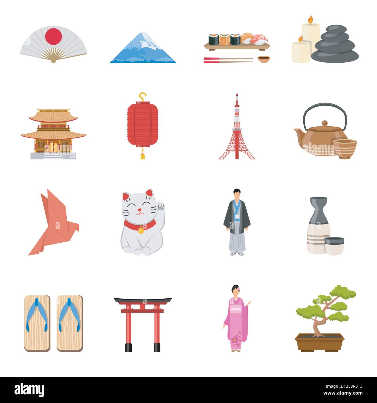 Geisha tea ceremony Cut Out Stock Images & Pictures - Alamy