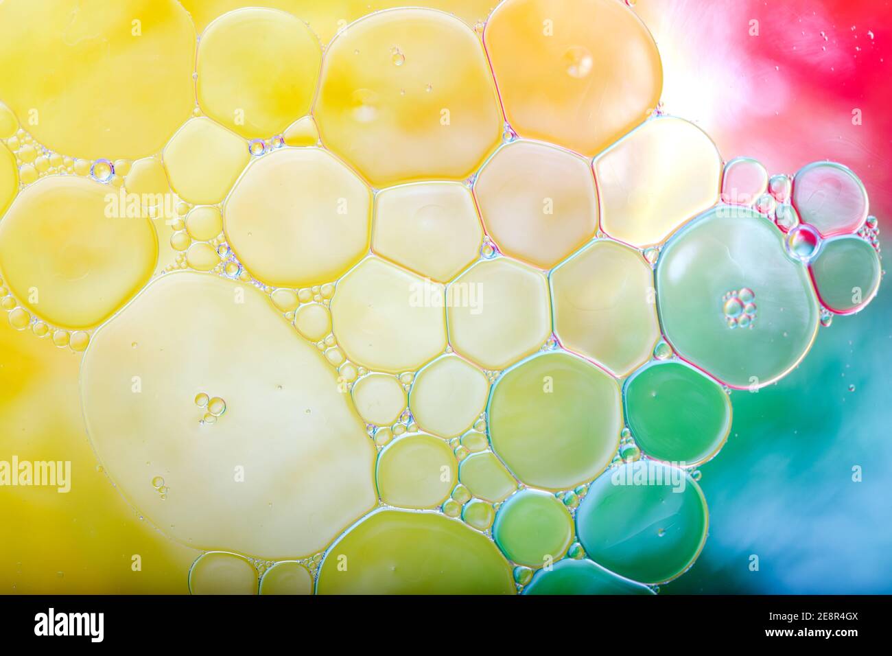 Floating oil pattern hi-res stock photography and images - Alamy