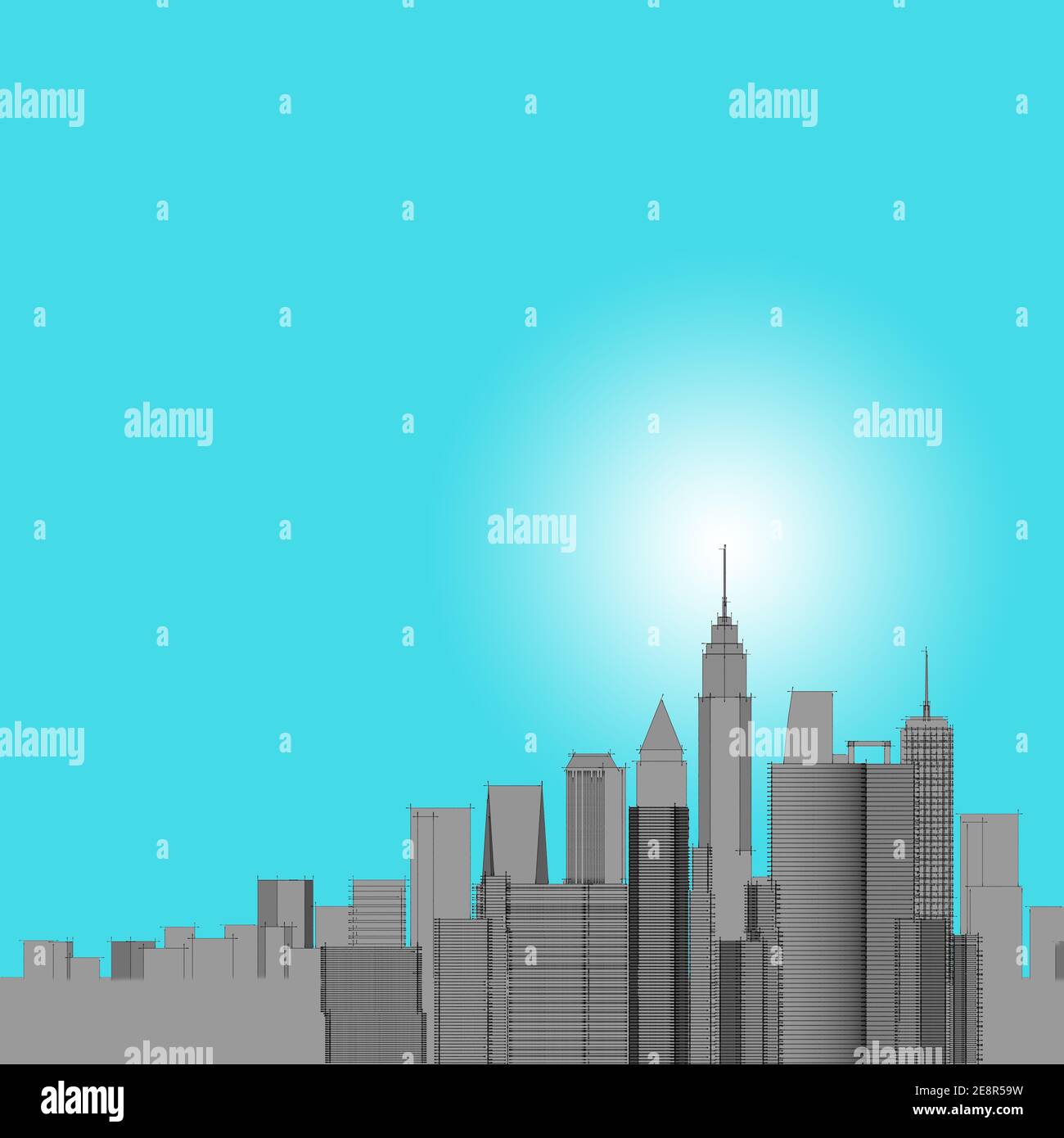 Perspective Cityscape