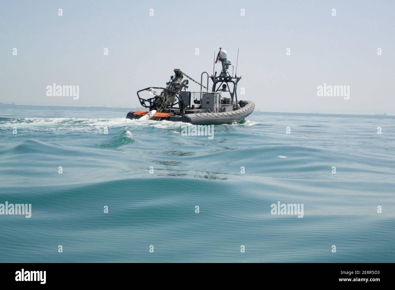 Mine Hunting Unmanned Surface Vehicle (MHU) at IMCMEX 2016 04 Stock ...
