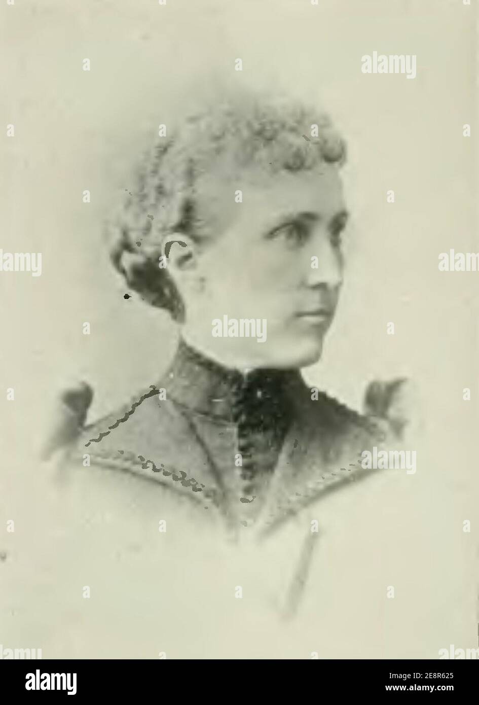 MINERVA WALKER A woman of the century (page 750 crop Stock Photo - Alamy