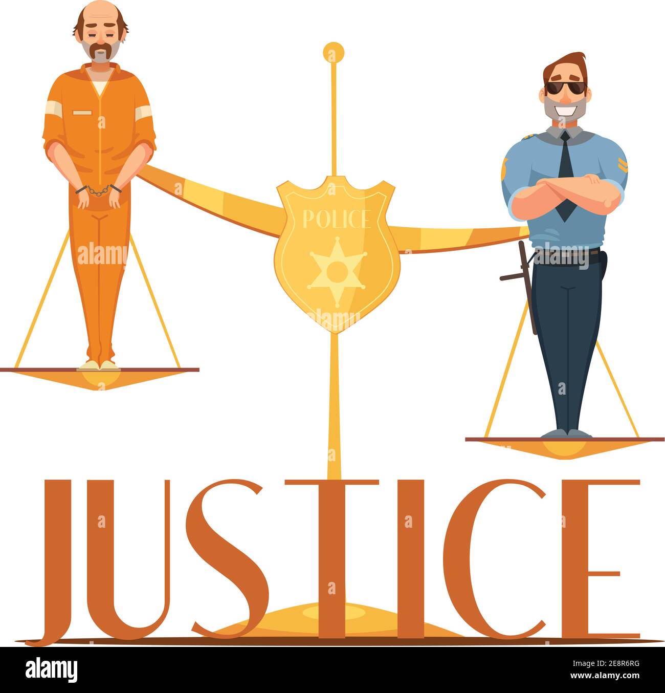 Law jurisdictions and scale of justice symbolic composition with ...