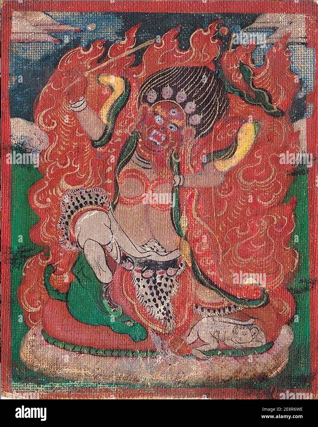 Miniature Painting of Begtse 2 Stock Photo - Alamy