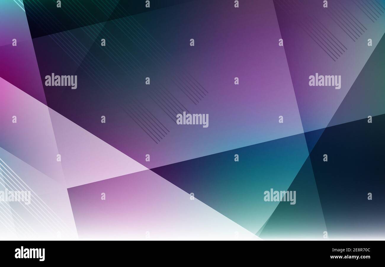 Abstract wide technology background with hexagons and gear wheels. Hi ...