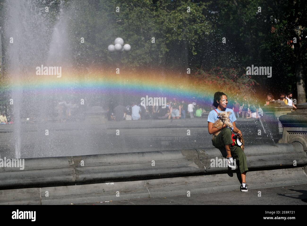 Fun in he Rainbow Stock Photo - Alamy