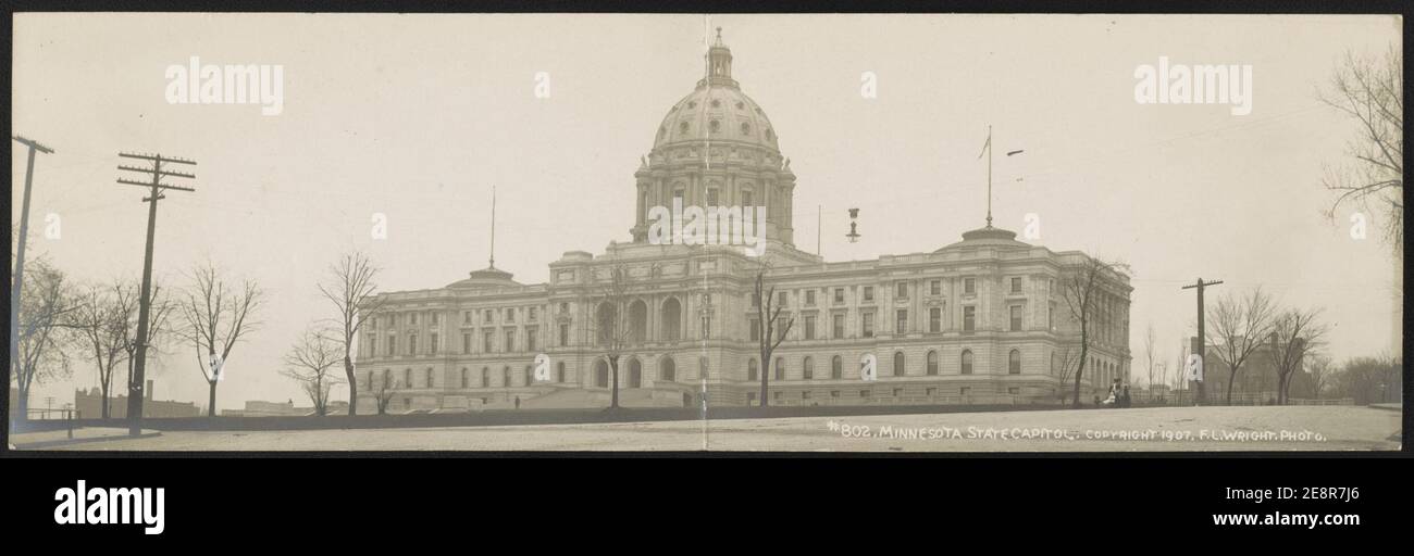 Minnesota state capitol Stock Photo - Alamy