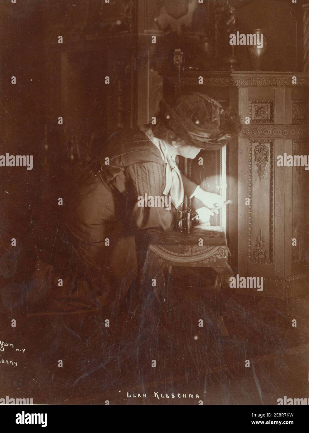 Minnie Maddern Fiske, stage actress Stock Photo - Alamy