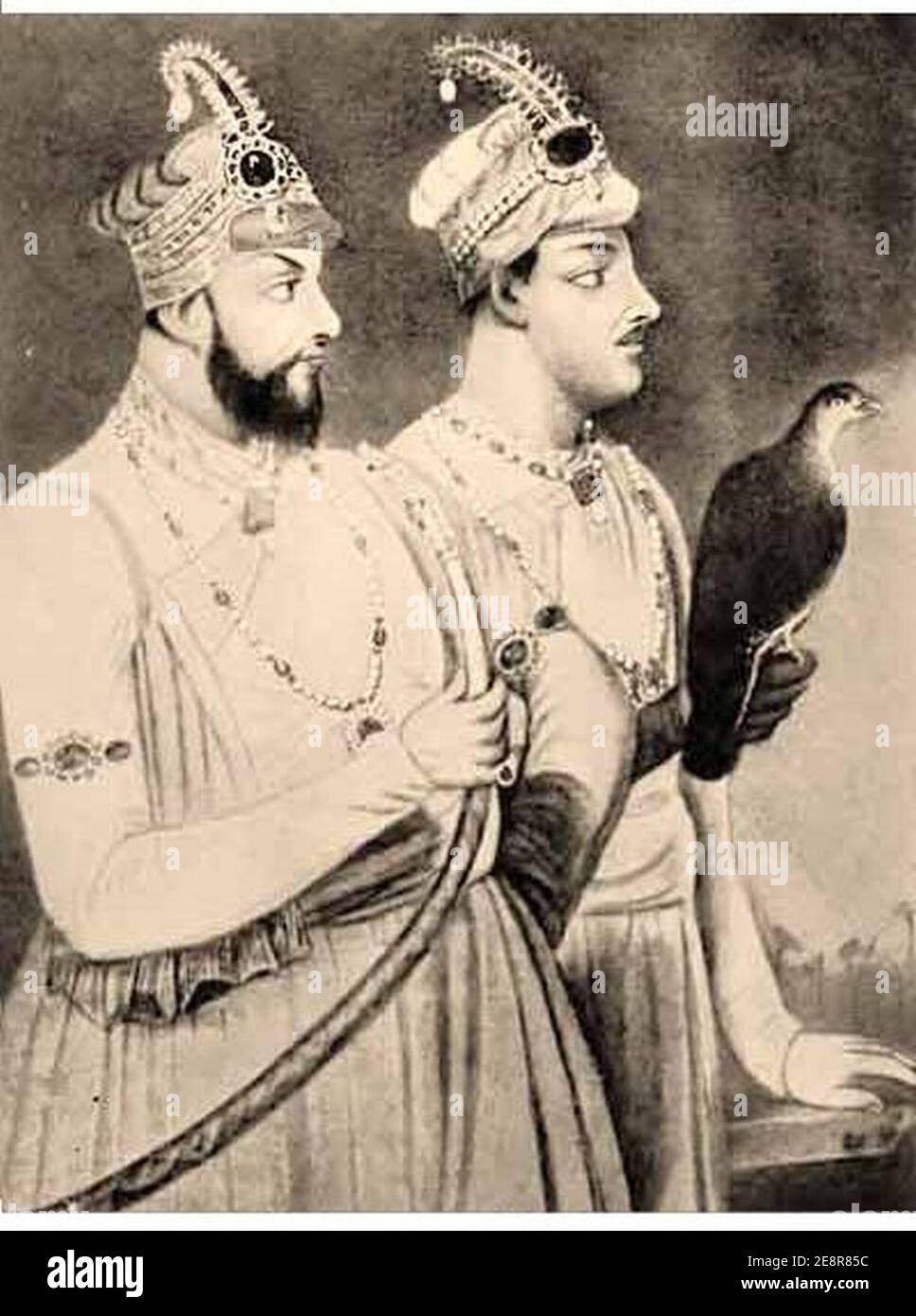 Mir Jafar (left) and Mir Miran (right Stock Photo - Alamy