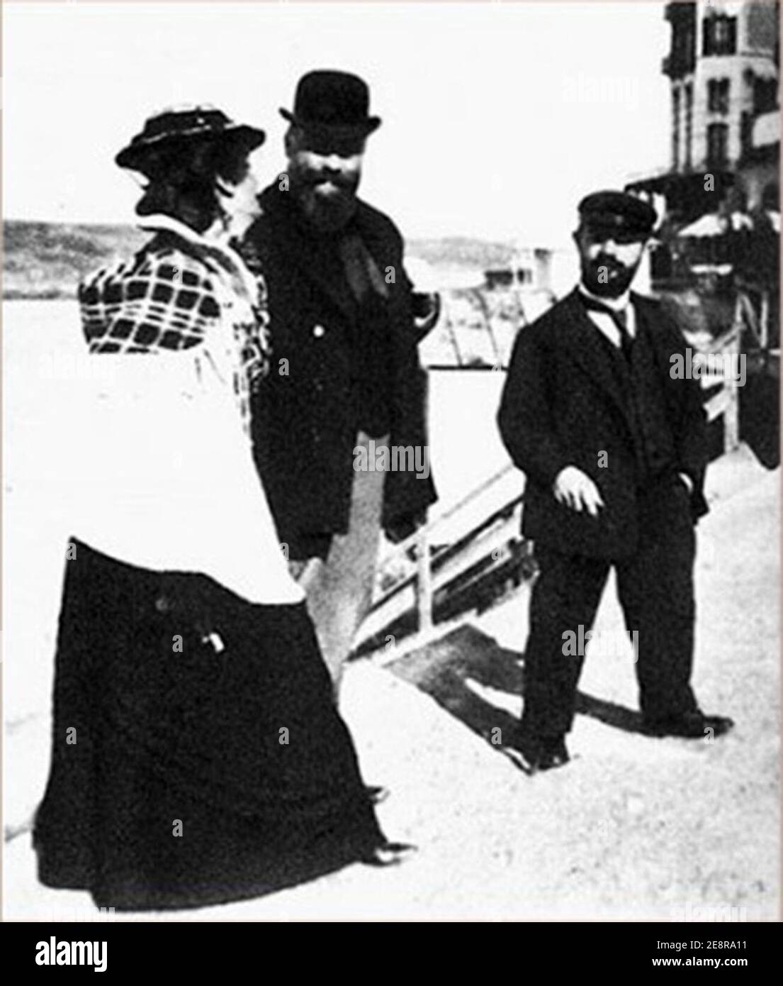 Misia Natanson, Thadée Natanson and H.T. Lautrec c.1895-6 Stock Photo ...