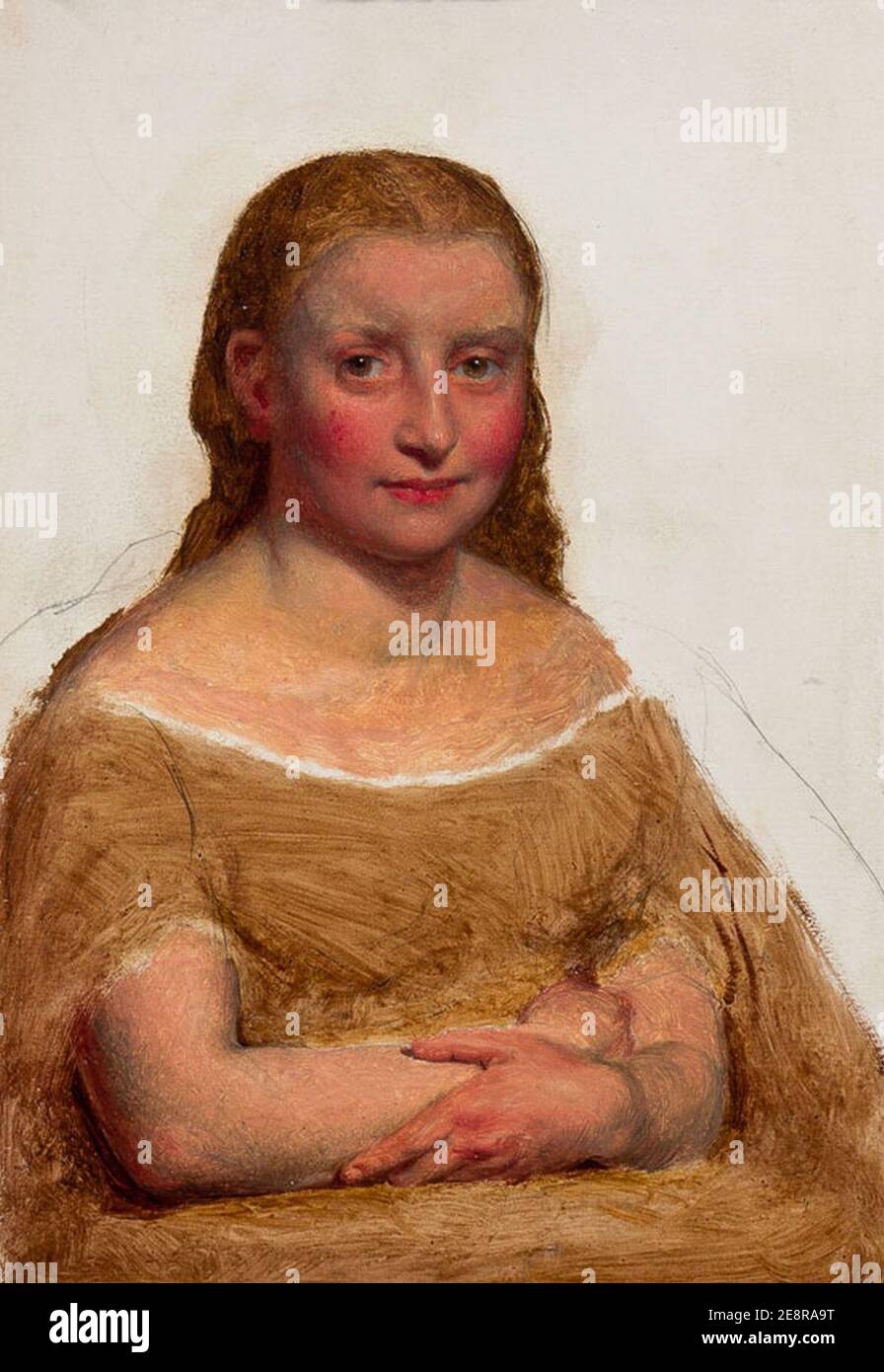 Miss Cole, Worcester - Edward Thomson Davis Stock Photo - Alamy