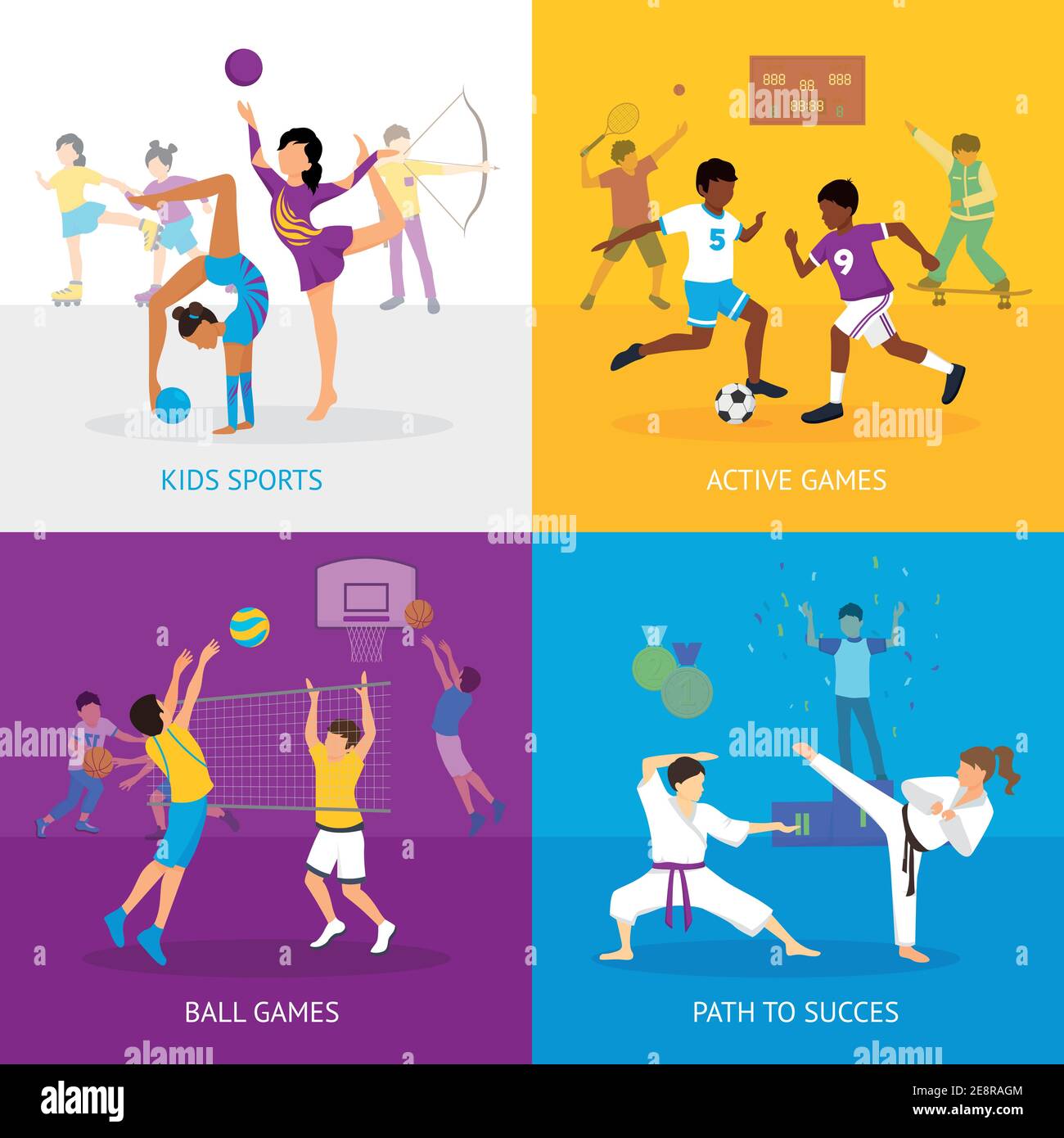 Adults and soccer Stock Vector Images - Alamy