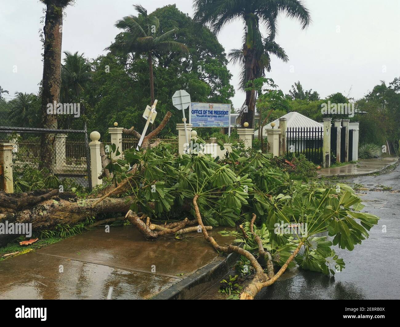 Cyclone ana fiji hi-res stock photography and images - Alamy