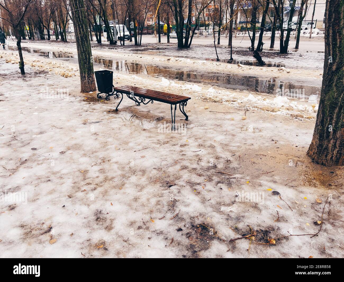 Slushy mud hi-res stock photography and images - Alamy