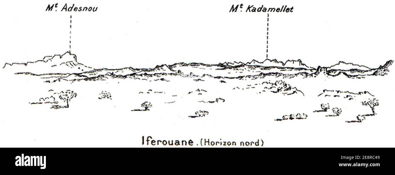 Mission Foureau-Lamy Iferouane Stock Photo - Alamy