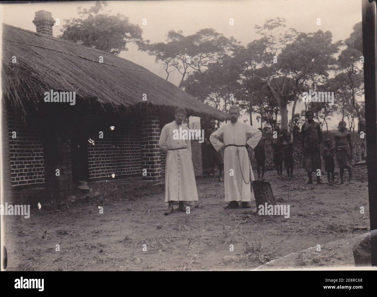 Missionnaires en Afrique Stock Photo - Alamy