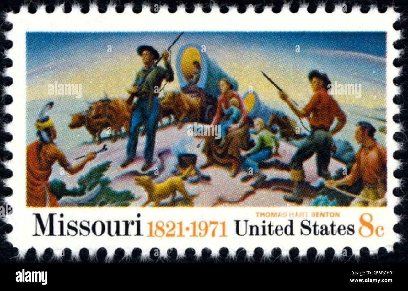 Missouri stamp hi-res stock photography and images - Alamy
