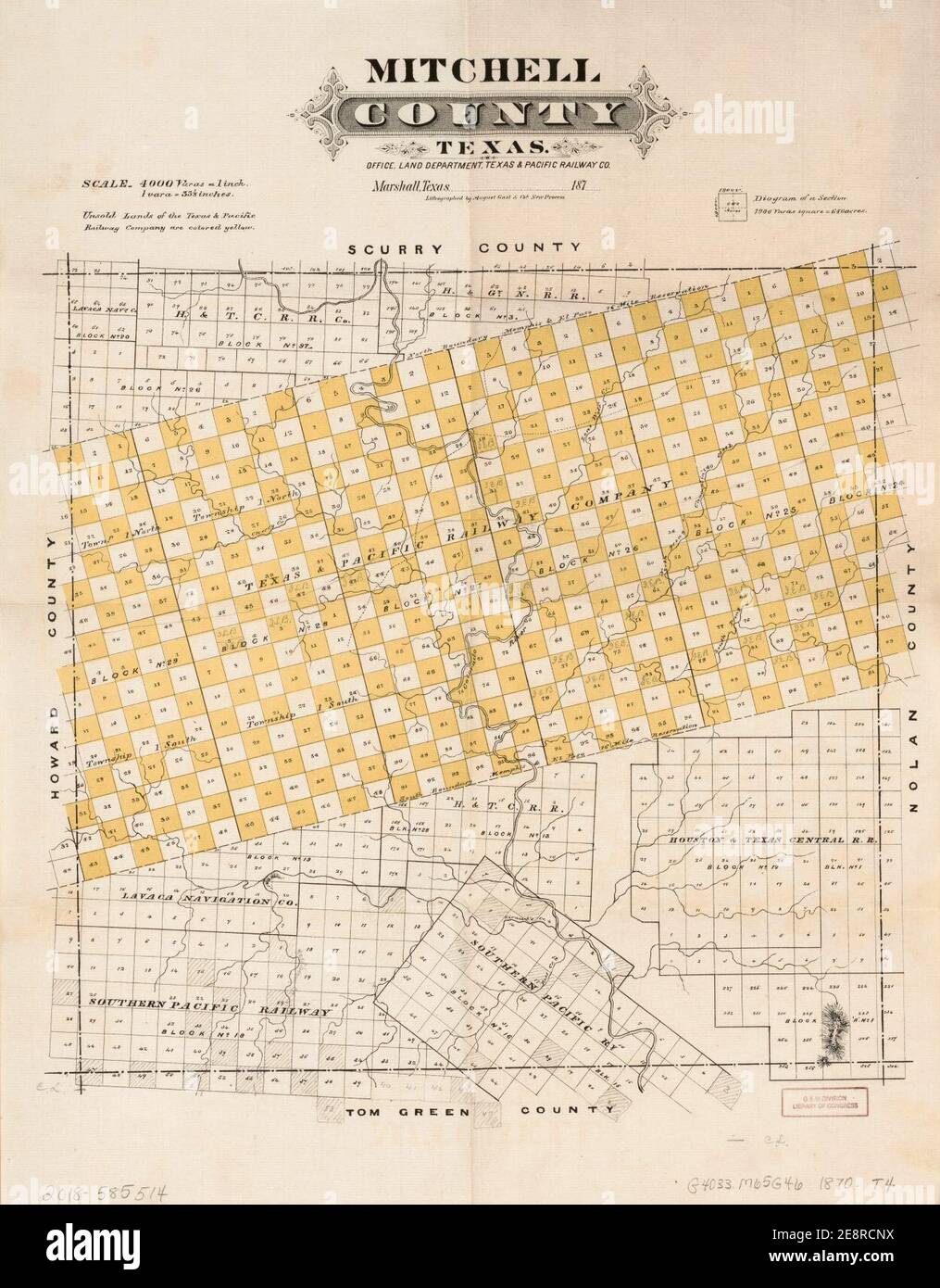 Mitchell County, Texas Stock Photo - Alamy