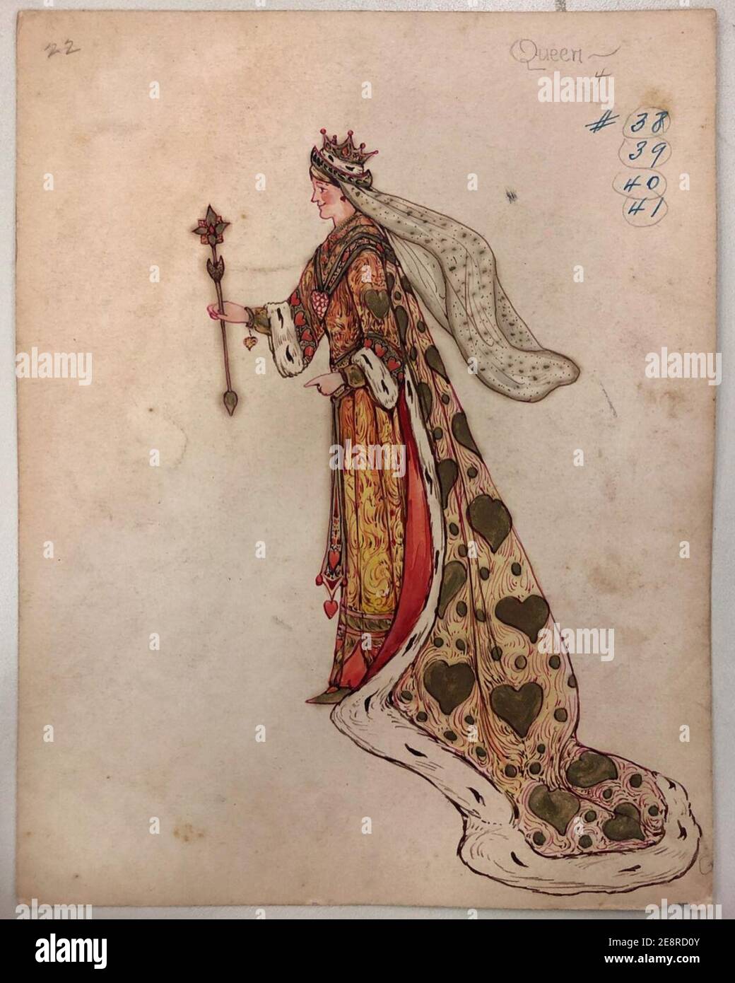 Mithras New Orleans Mardi Gras costume 1913 - Queen Stock Photo - Alamy