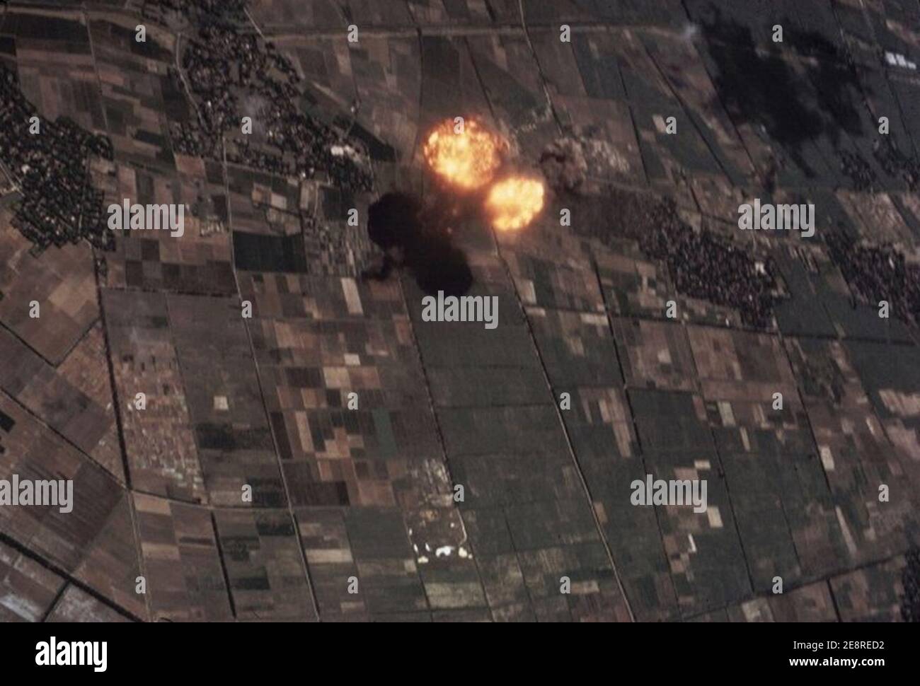 Mk 84 bomb explosion Vietnam c1972 Stock Photo - Alamy