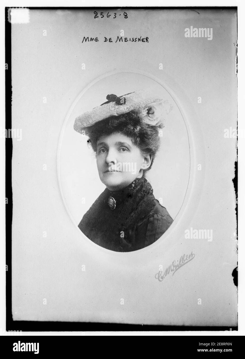 Mme. de Meissner Stock Photo - Alamy