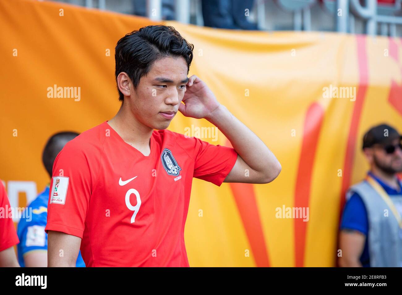 Oh Se-hun of South Korea seen in action during the 2019 FIFA U-20 World ...