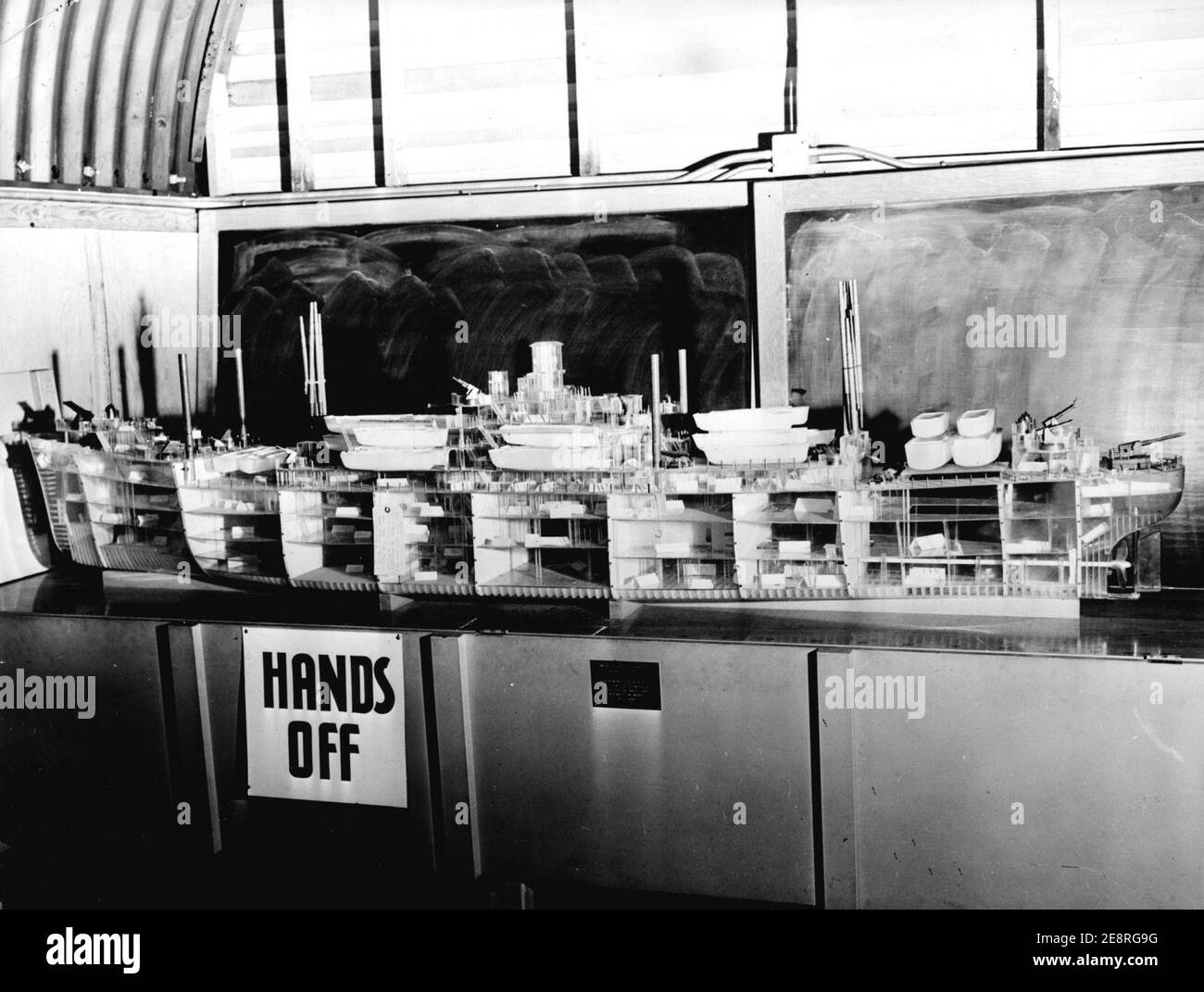 Model of a Haskell-class attack transport, circa in 1944 (7574951 Stock ...